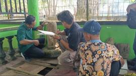 SURVEY TENAGA AHLI CAGAR BUDAYA GUNUNGKIDUL DI SENDANG BEJI LOGA